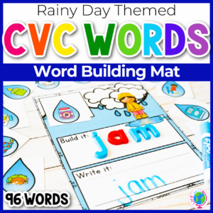 CVC Word Activities - Life Over C's Club