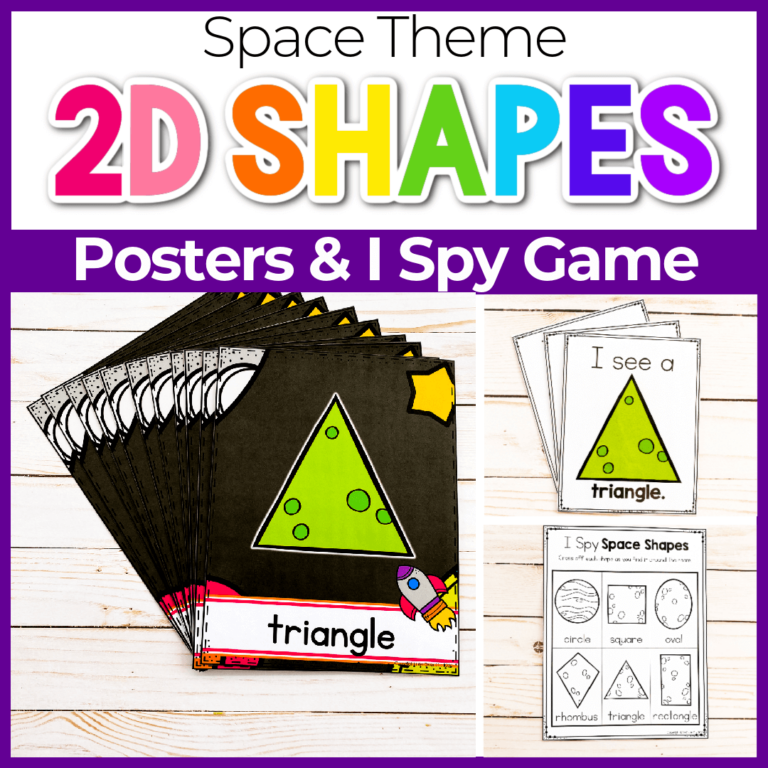 2D Shape Posters: Outer Space - Life Over C's Club
