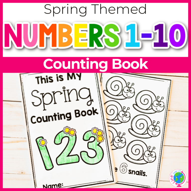 Counting Emergent Reader: Spring - Life Over C's Club