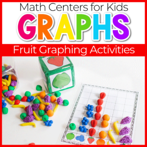 Graphing Activities: Fruit Themed Manipulatives - Life Over C's Club