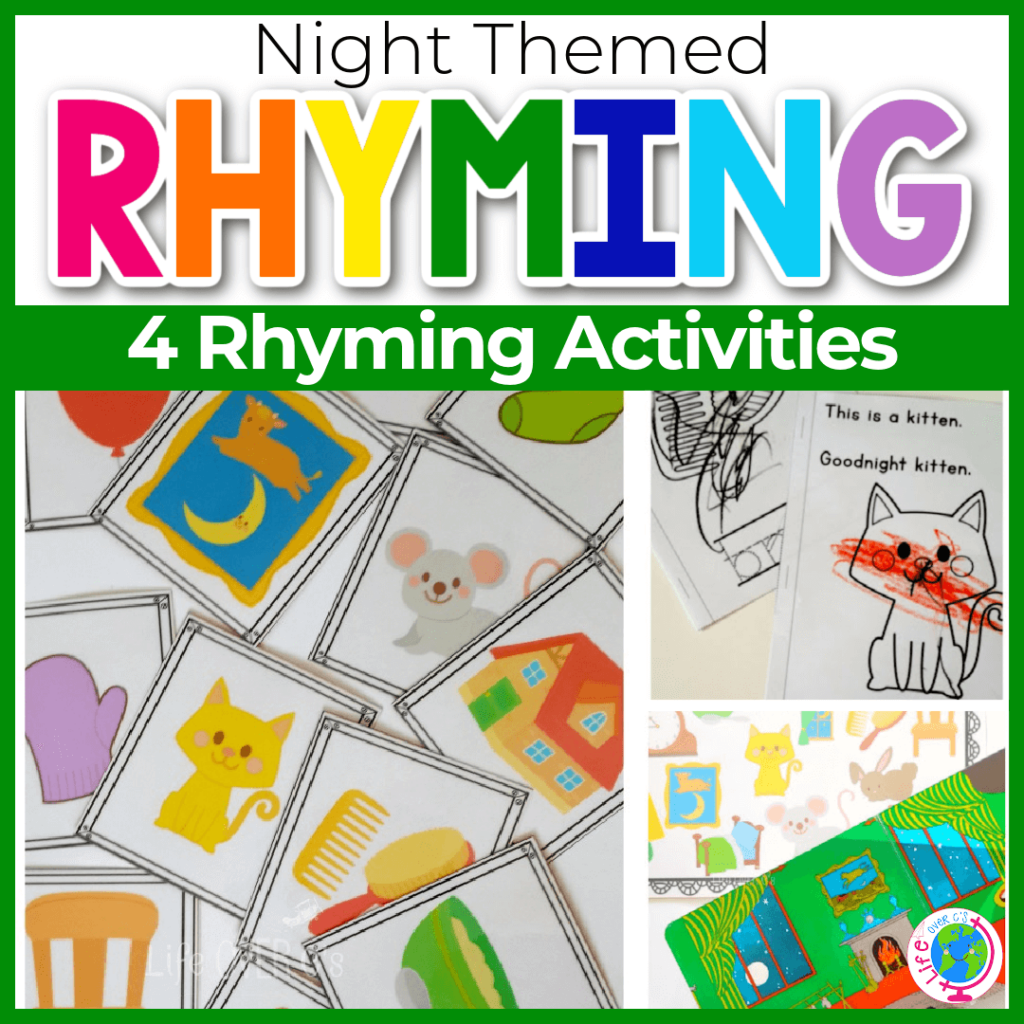 Rhyming Activities: Goodnight Moon - Life Over C's Club