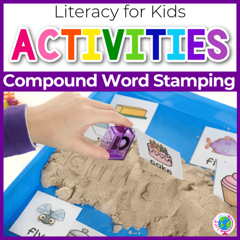 Stamping Activity: Compound Words - Life Over C's Club