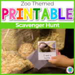 Scavenger Hunt: Zoo Mini Book - Life Over C's Club