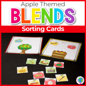 Beginning Blends Sorting Mats: Apple Theme - Life Over C's Club