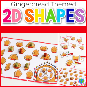 2D Shape Activities: Gingerbread - Life Over C's Club