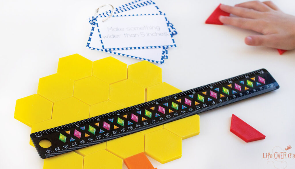 STEM Challenge Cards: Pattern Block - Life Over C's Club