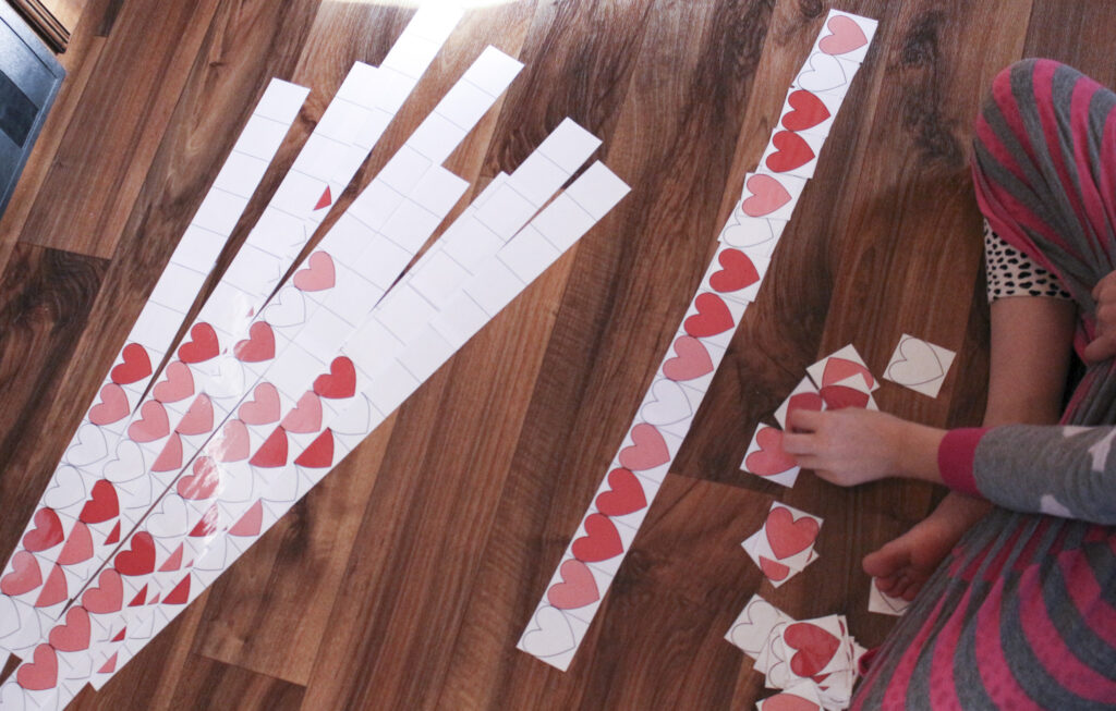 Pattern Strips: Valentine's Day Hearts - Life Over C's Club