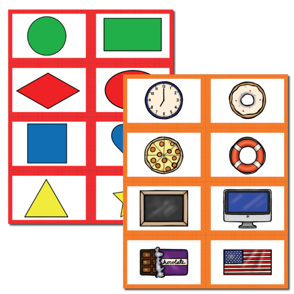 2D Shapes: Slap-It! Card Game - Life Over C's Club