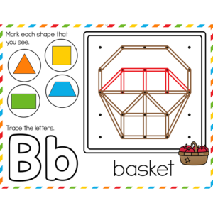 Fine Motor Mats: Geoboard: Fall - Life Over C's Club