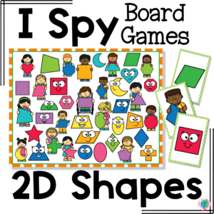 I Spy "Flip" Mini Board Game: School Theme - Life Over C's Club