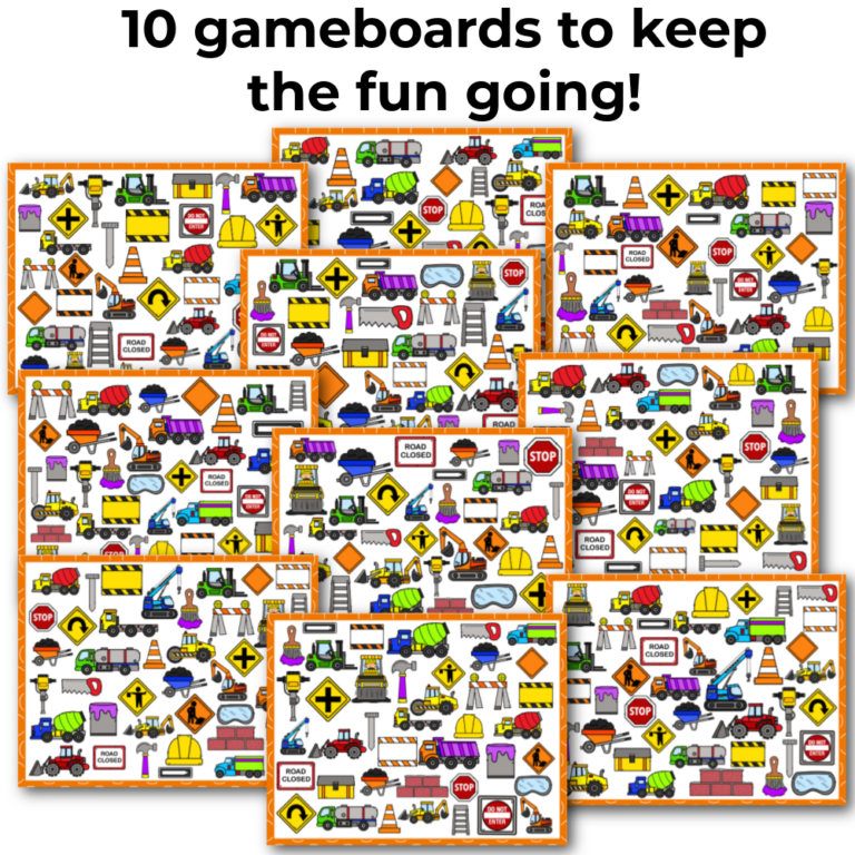 I Spy "Flip" Board Game: Construction - Life Over C's Club